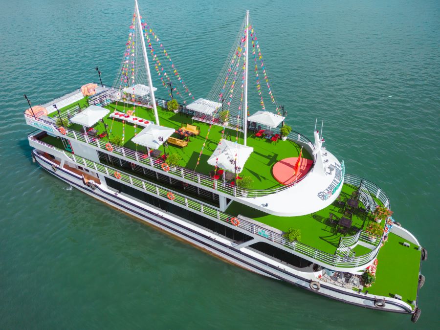 Apollo Premium Cruise Halong Bay Day Tour | 6-Hour Luxury Cruise from Hanoi